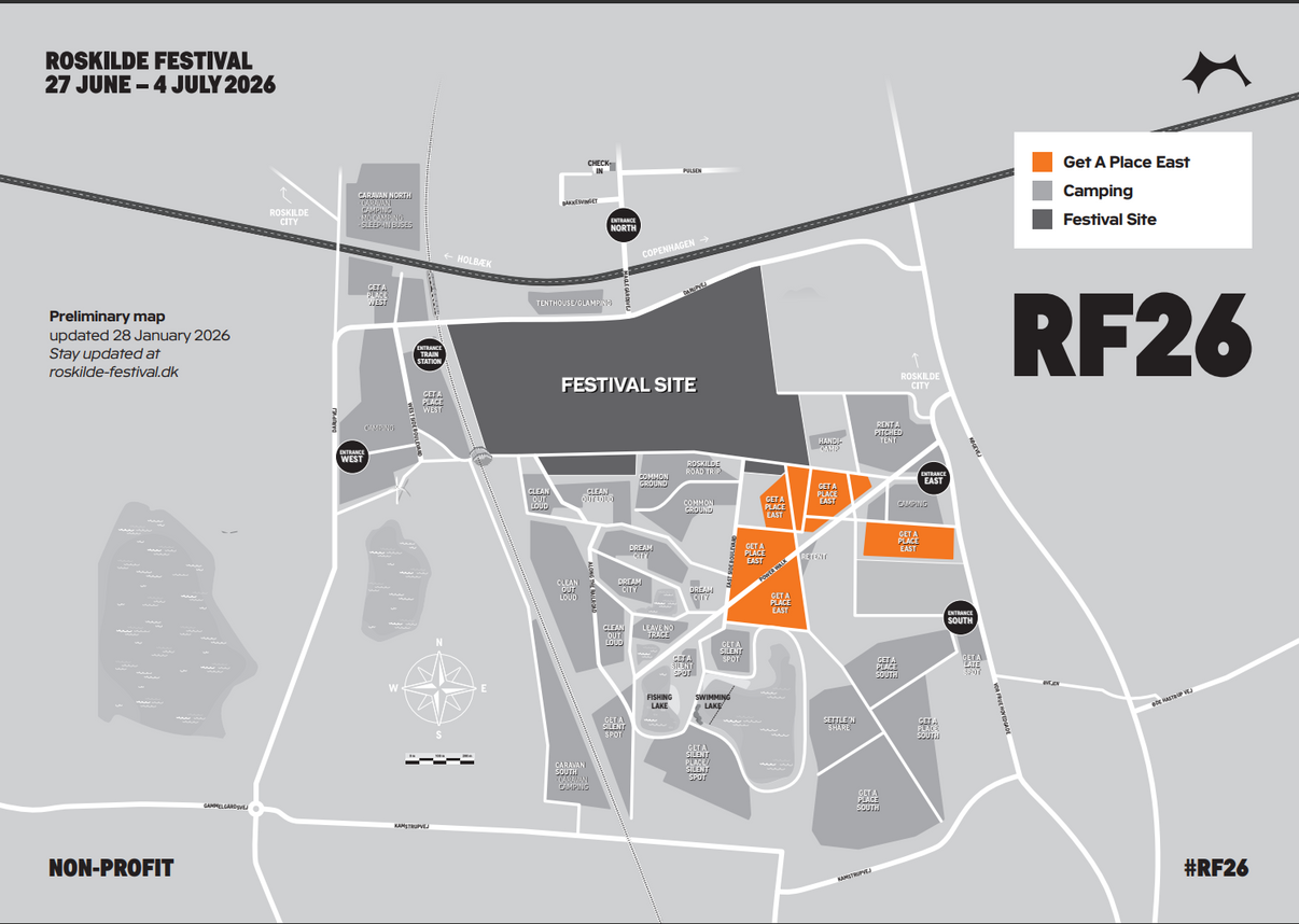 Get A Place – Roskilde Festival